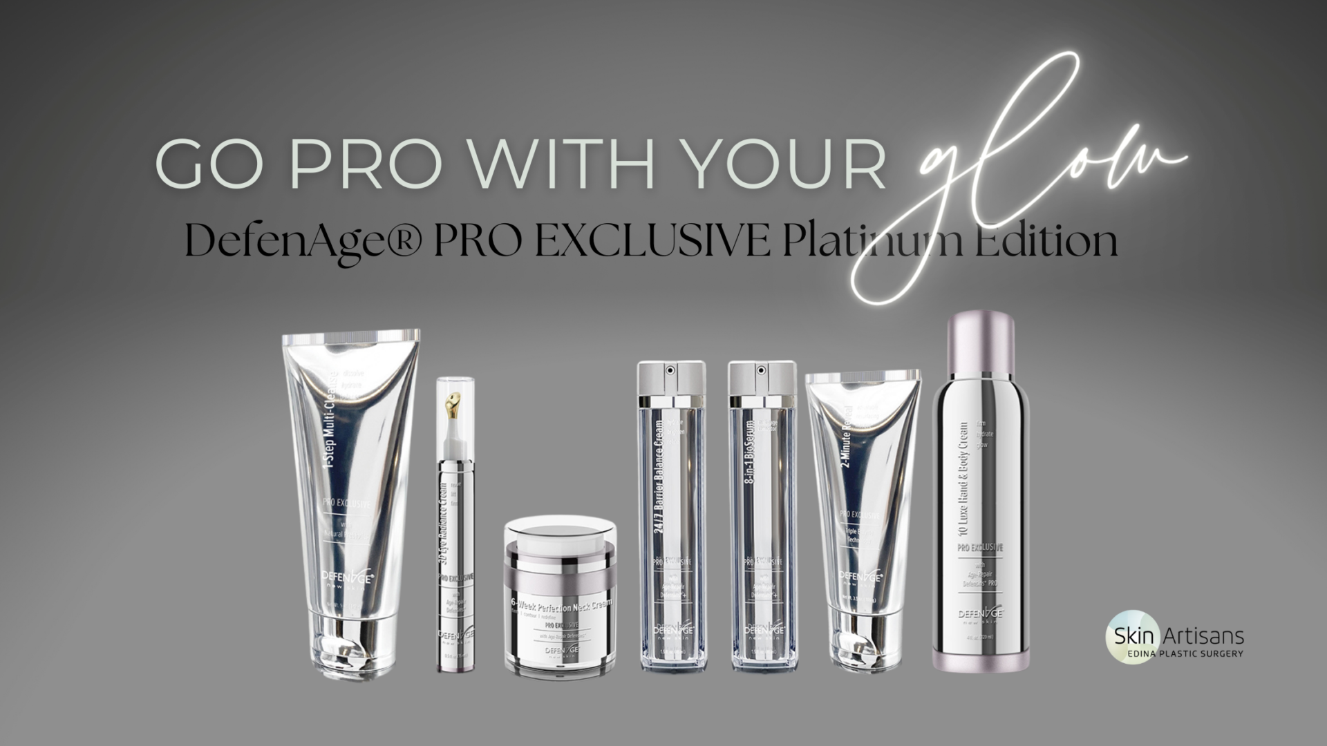 Go PRO with Your Glow! DefenAge® PRO EXCLUSIVE Platinum Edition - Skin ...