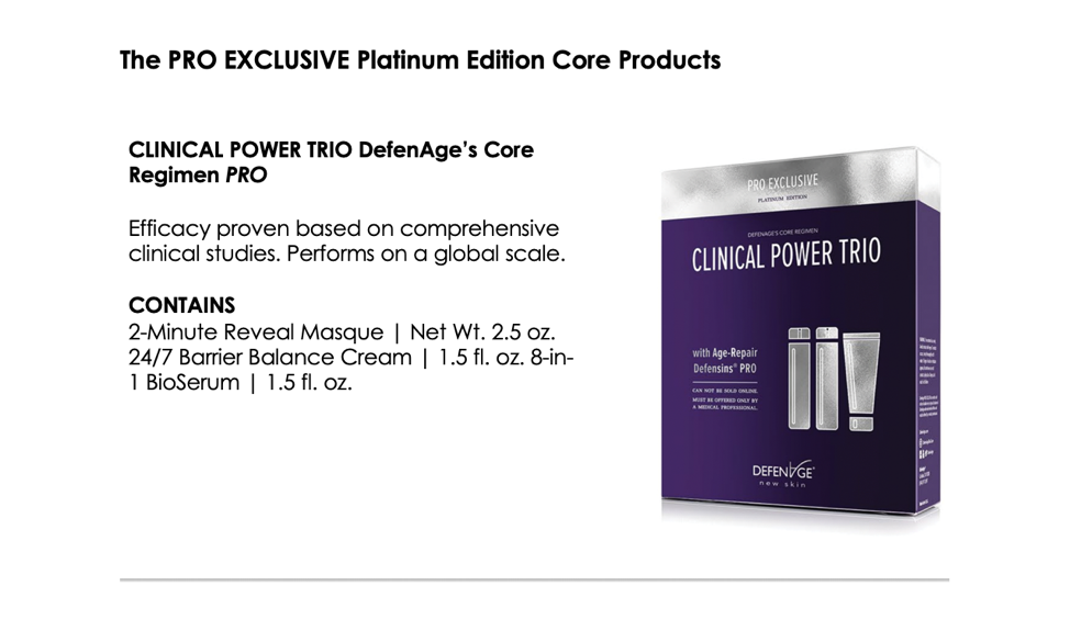 Go PRO with Your Glow! DefenAge® PRO EXCLUSIVE Platinum Edition - Skin ...