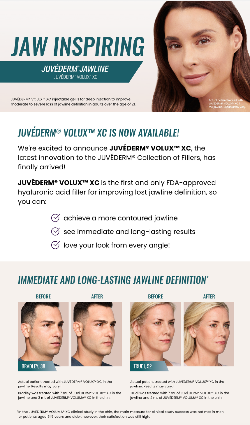 Get Jaw-Dropping Results with JUVÉDERM® VOLUX® XC - Skin Artisans